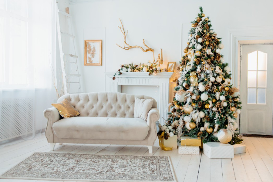 Idées modernes de décoration intérieure pour un Noël Design stylisé