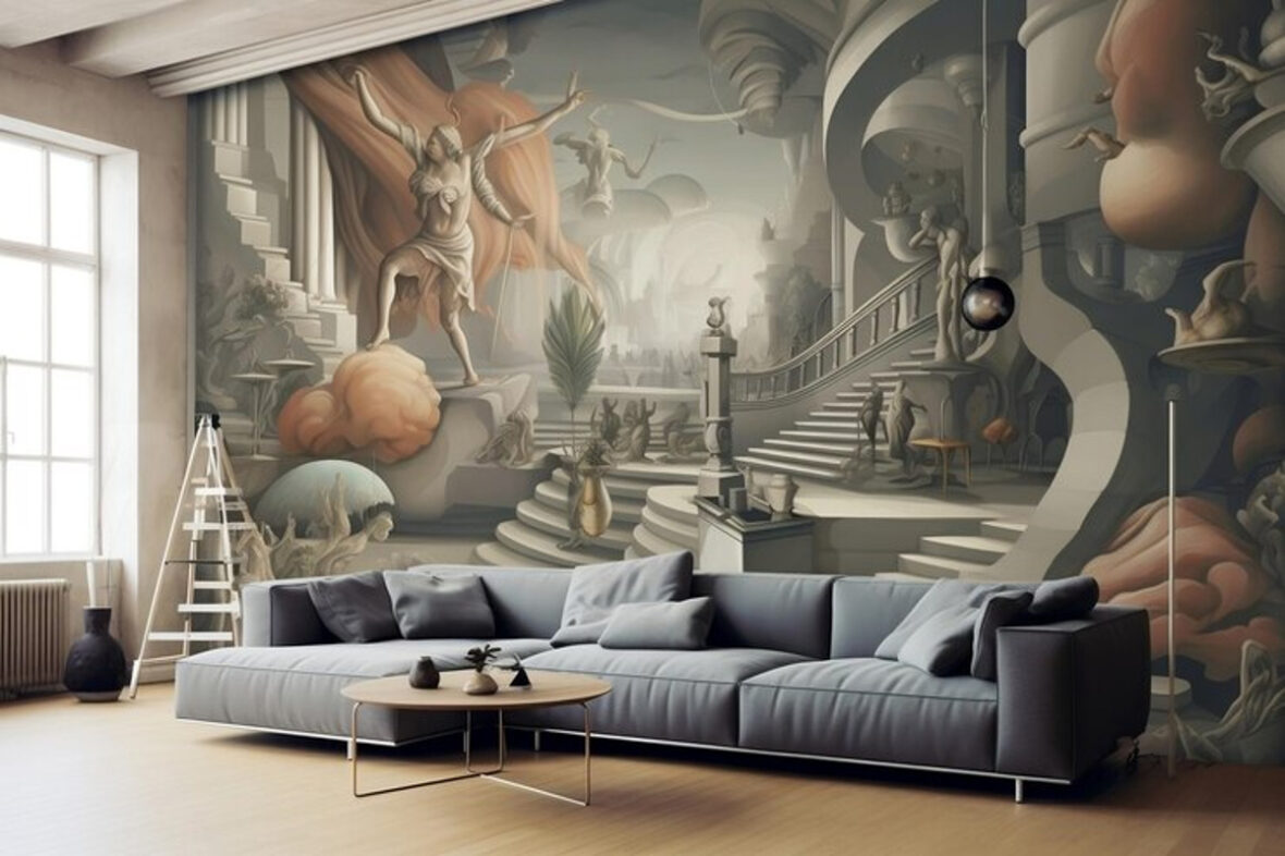 Poster mural xxl : comment coller un très grand poster sur un mur